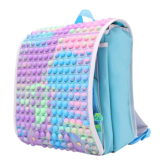 Pop It Bag For Boys/Pop It Backpack Blue - Pop It Bag For School With ...